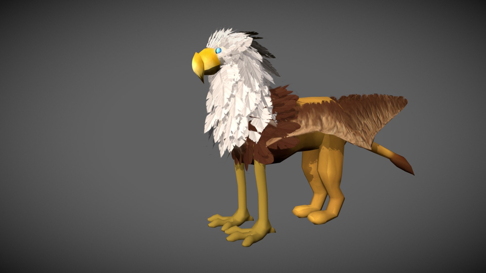 Hearthstone Gryphon animated - 3D model by Claudia Van Beelen (@claudiavanbeelen) [5bfe44a ...