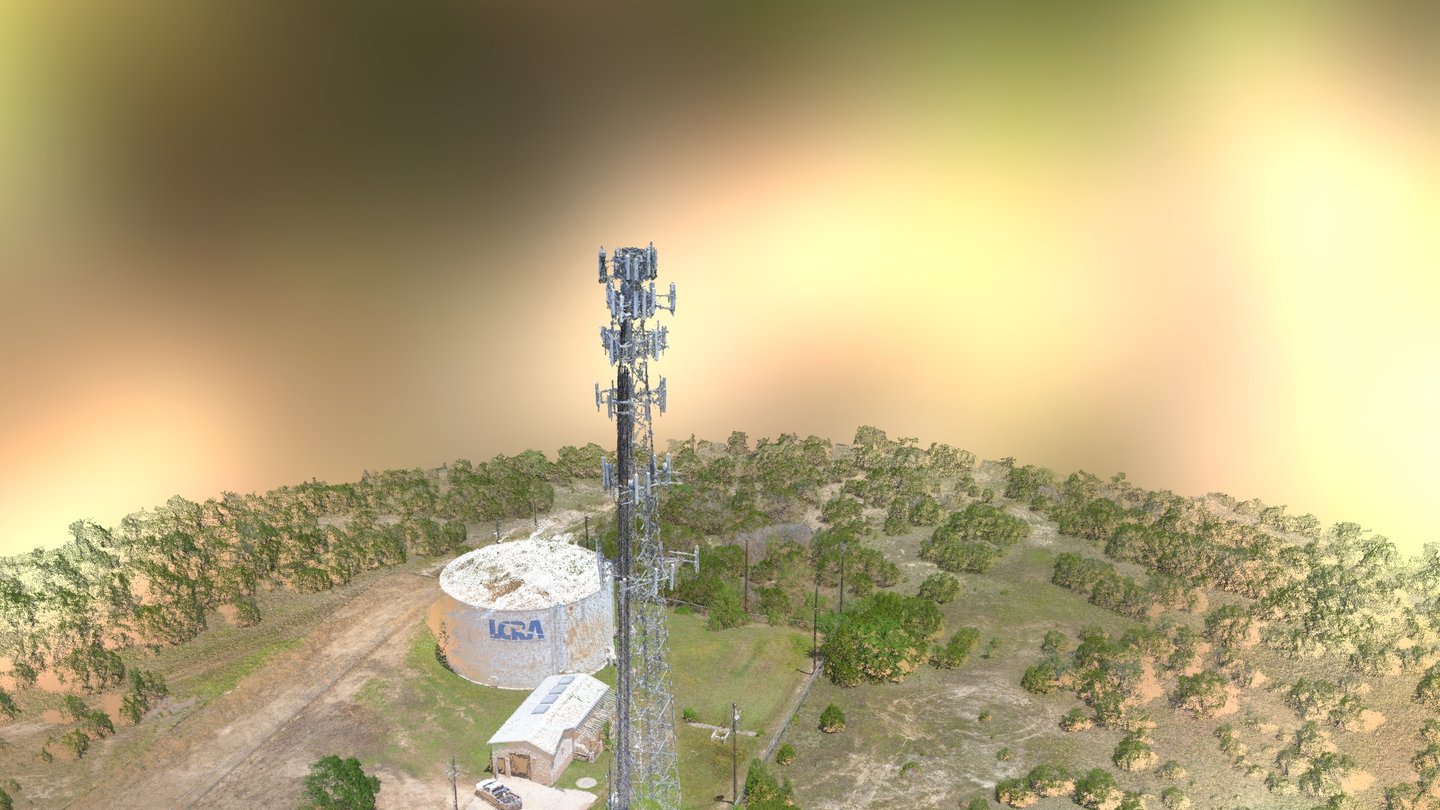 Comms Twr 3D Densified Point Cloud Sample - Download Free 3D model by ...