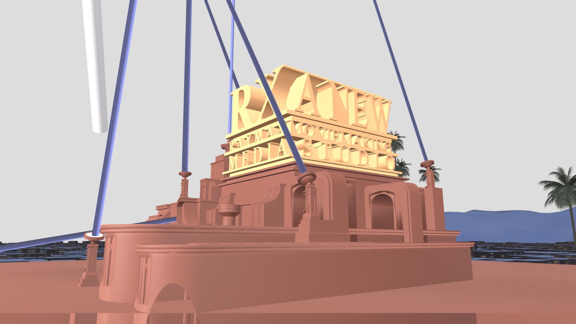 RX Raymax Media Logo Remake - 3D model by Foodinator (@kidsthyes ...