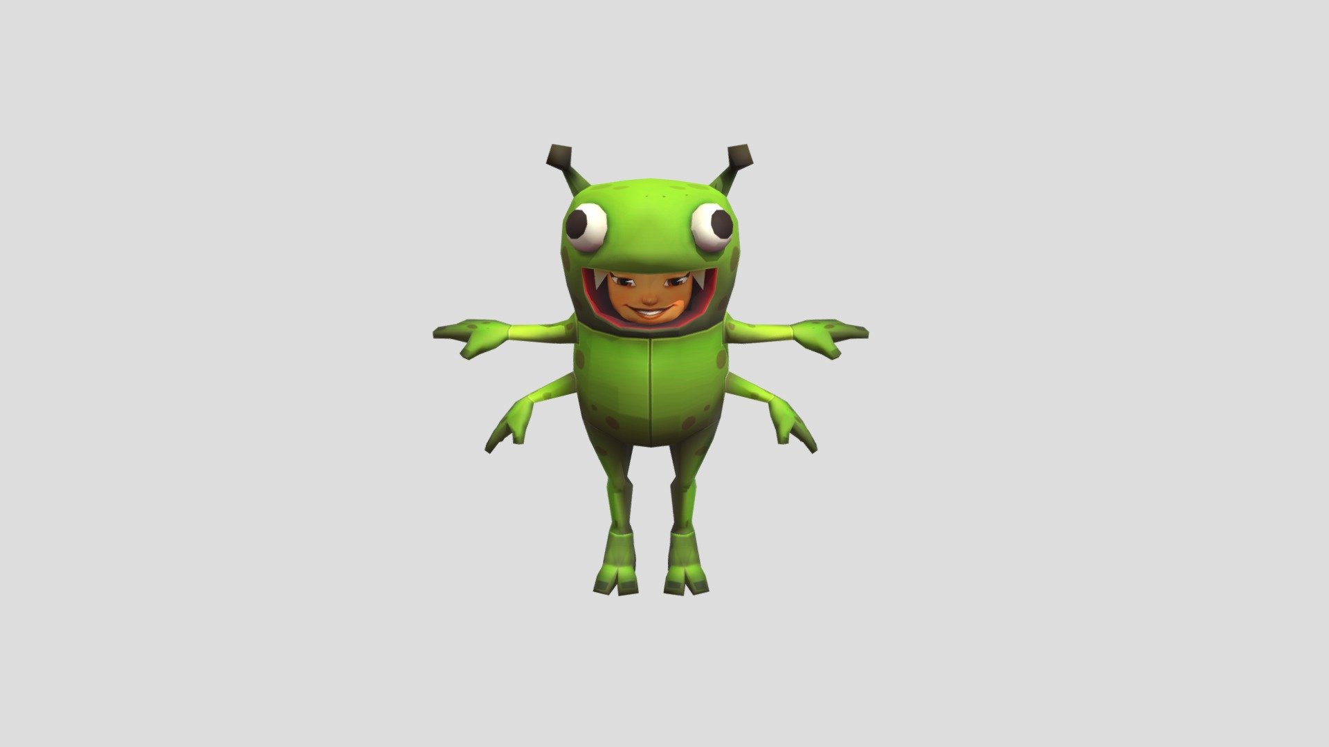 Subway Surfers - Yutani - Download Free 3D model by 3D by Renato ...