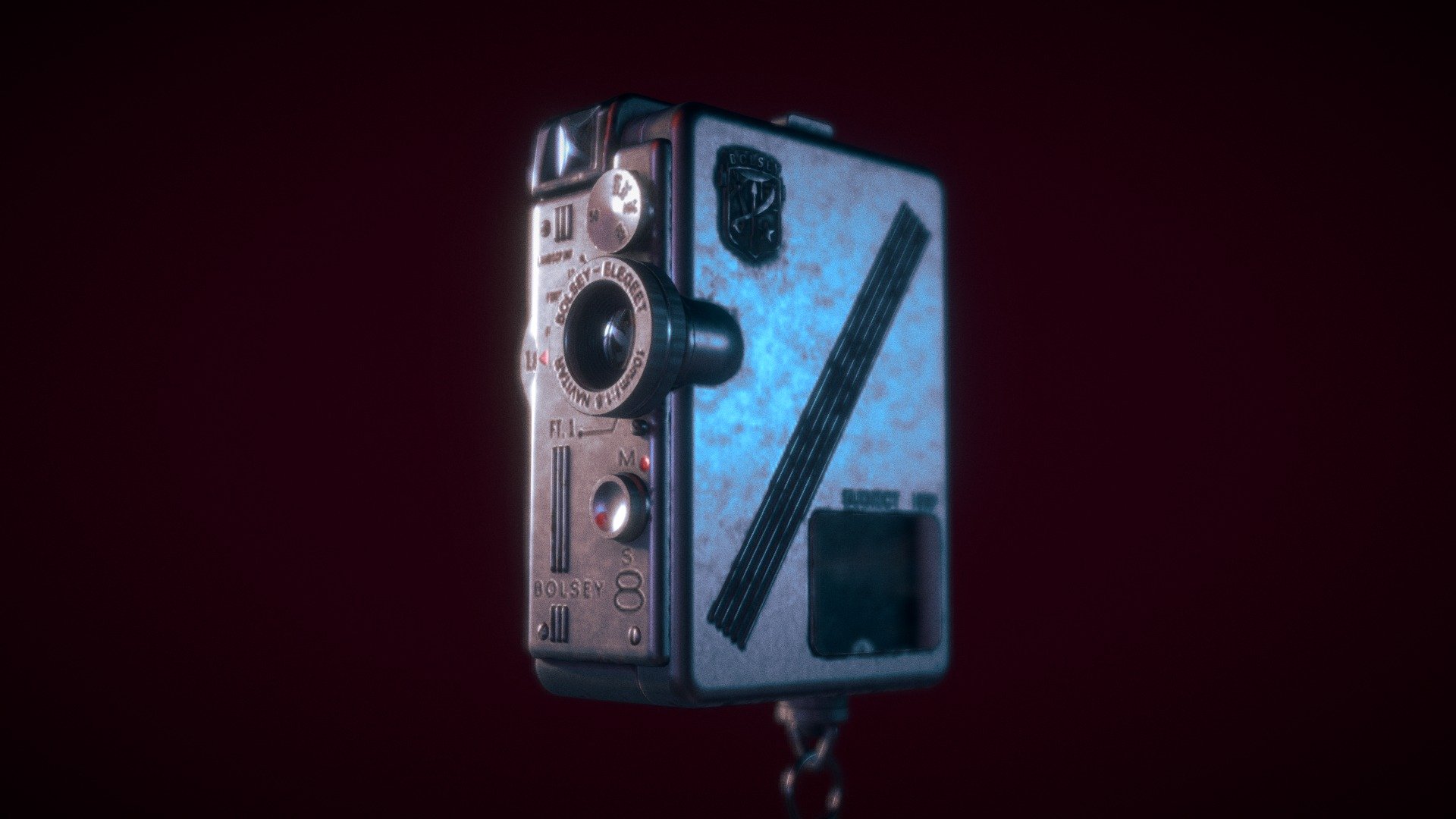 Bolsey 8mm subminiature camera - 3D model by Jabol (@Jabol_gd) [5c00f52 ...
