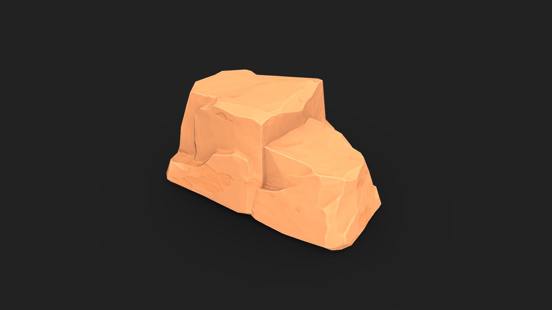 Rock | Sandstone | Desert - 3D model by YadroGames [5c01d98] - Sketchfab
