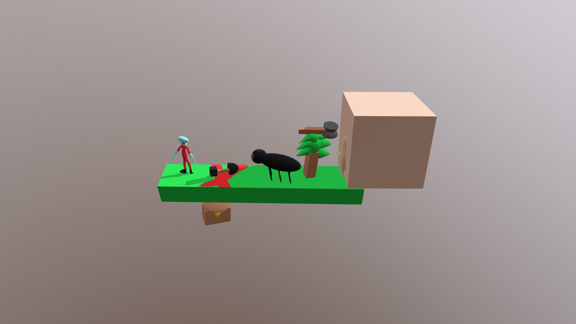 Squid Run Level3 - Download Free 3D model by thelabPHM [5c034e0 ...