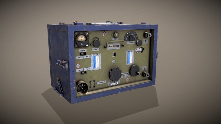 Radio 3D models - Sketchfab