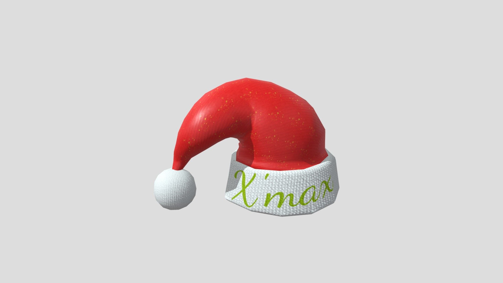 Christmas hat - Download Free 3D model by Slimeboy0612 [5c06a43 ...
