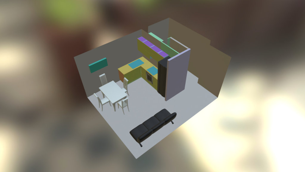 kitchen5 - 3D model by Артем74 (@skafpotolok) [5c09113] - Sketchfab