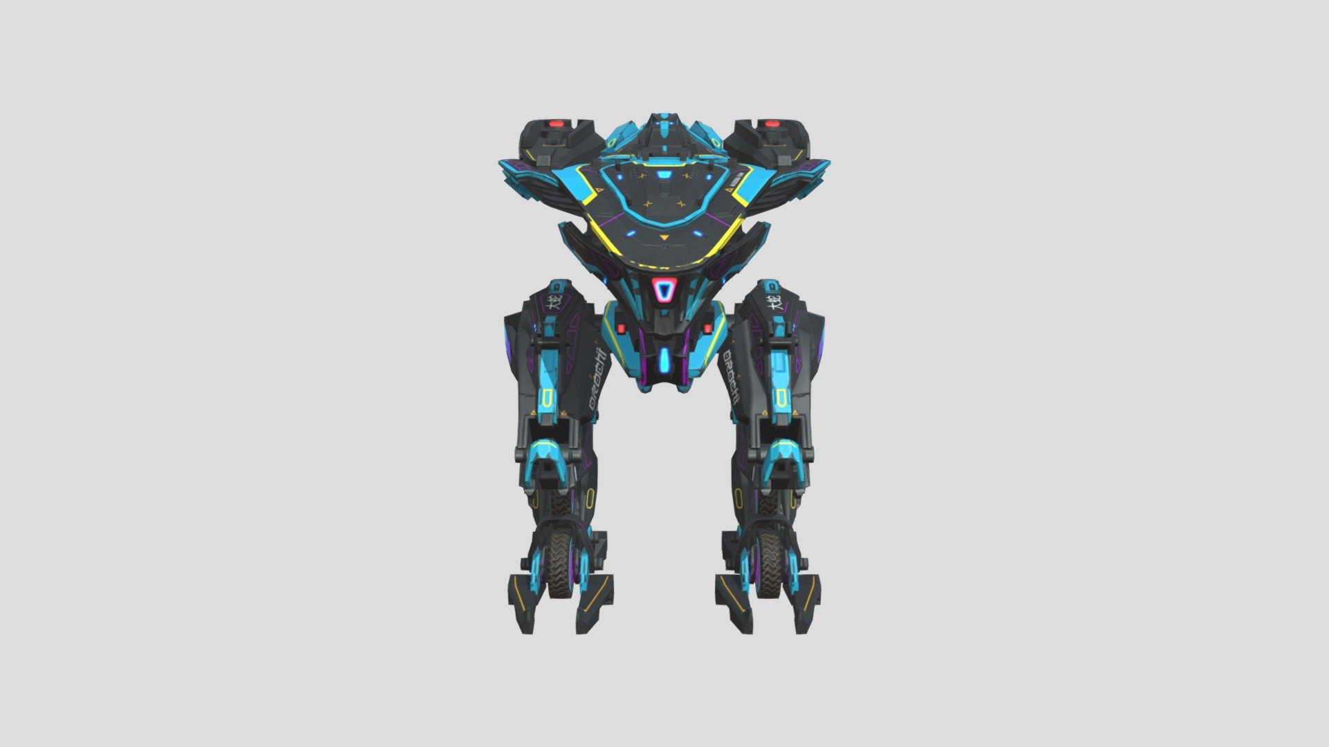 orochi - 3D model by ArtMex3D [5c097ec] - Sketchfab