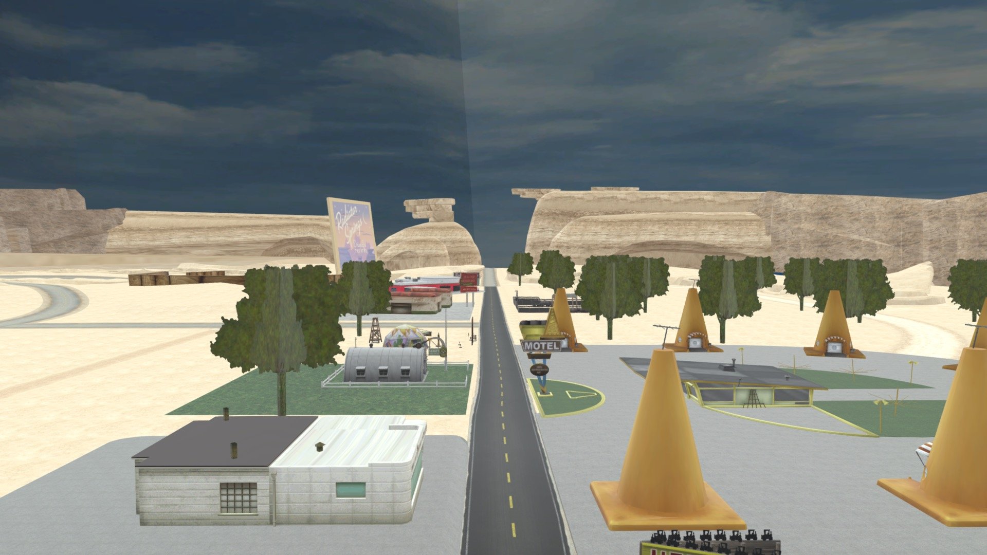 Xbox 360 Cars - Radiator Springs - Download Free 3D model by SMF ...