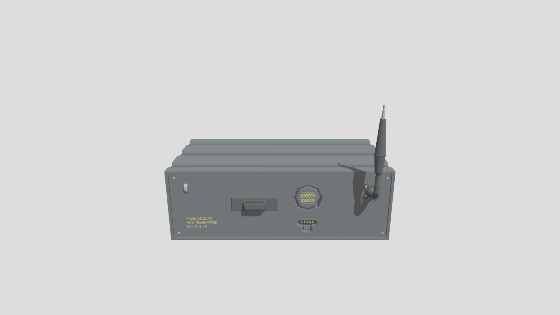 Radio [XYZ SCHOOL] - Download Free 3D model by savixnx [5c0b33e ...