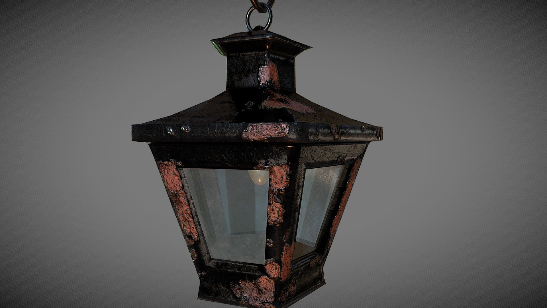 Rusted Lamp post - Download Free 3D model by OlegCoder [5c0b6a6 ...