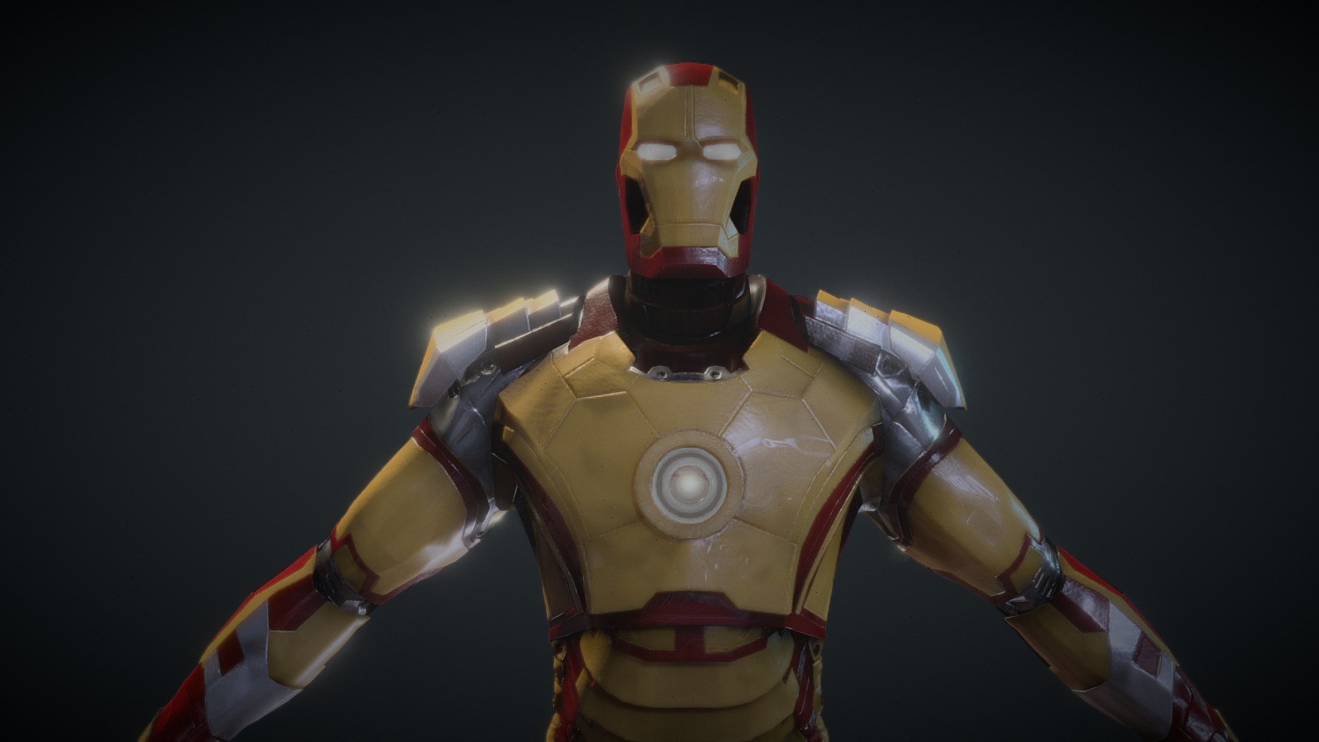 Iron Complete Mesh - 3D model by GKGames [5c0c6bd] - Sketchfab