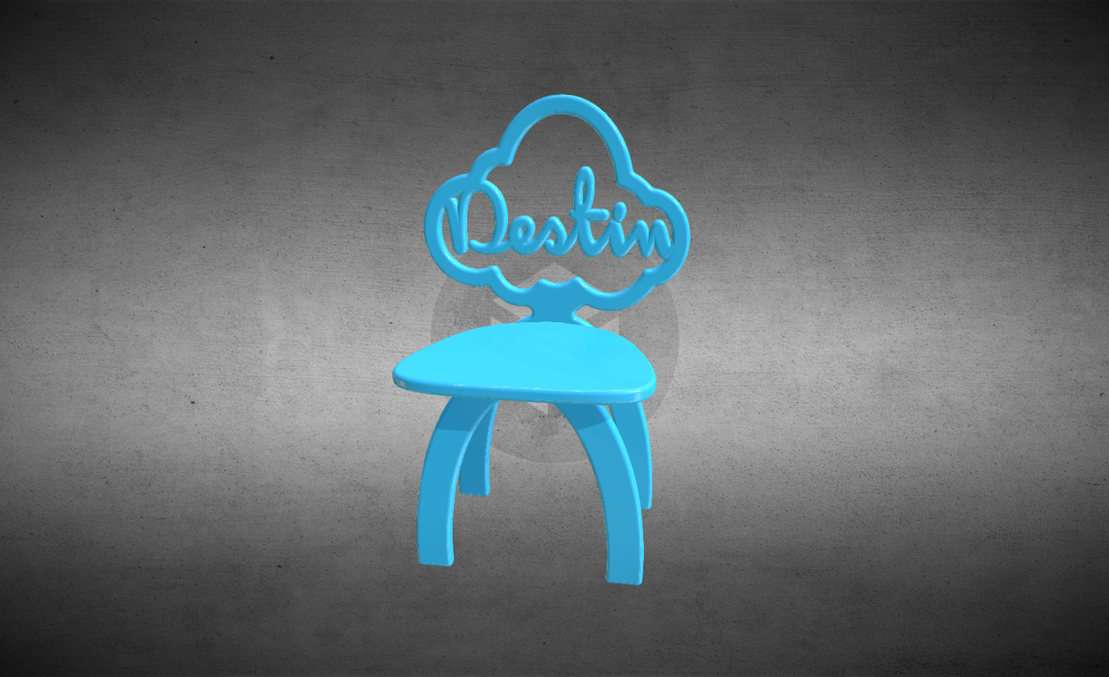 Destin Chair - 3D model by Cre83D [5c0d136] - Sketchfab