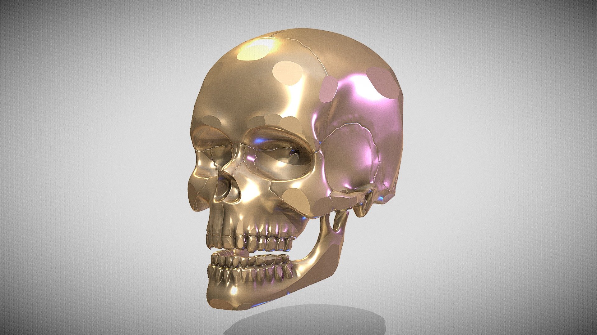 SKULL for 3 Dprint - Buy Royalty Free 3D model by spartankaKst [5c0e0a3 ...