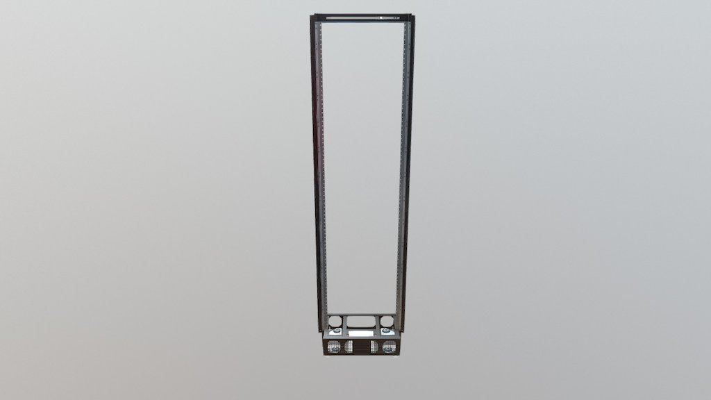 Ciena 2 post rack - 3D model by Angel Santana (@spectriiss) [5c0ec9b ...