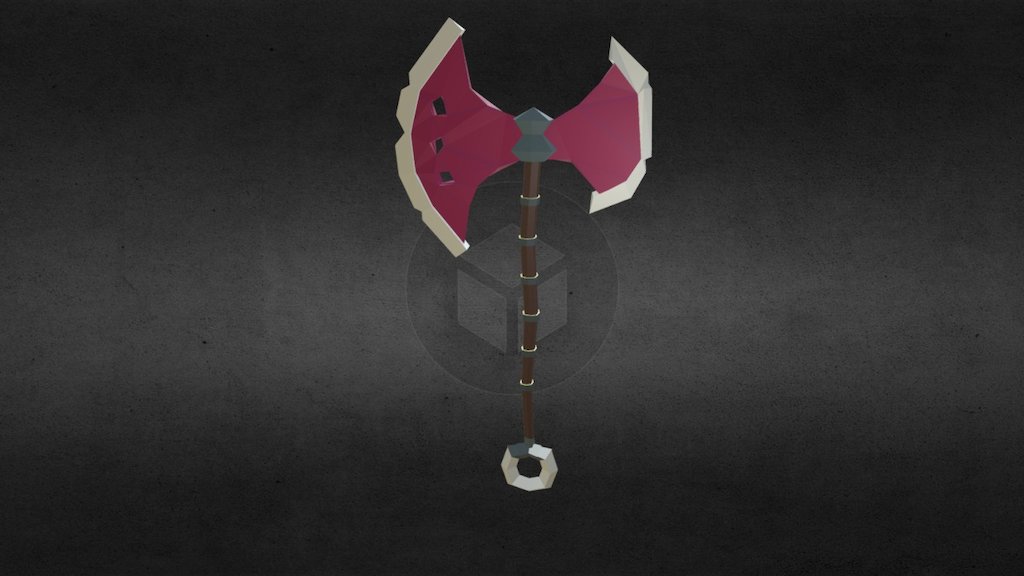 Hacha Lowpoly - 3D model by DESTRUN [5c0f2d0] - Sketchfab