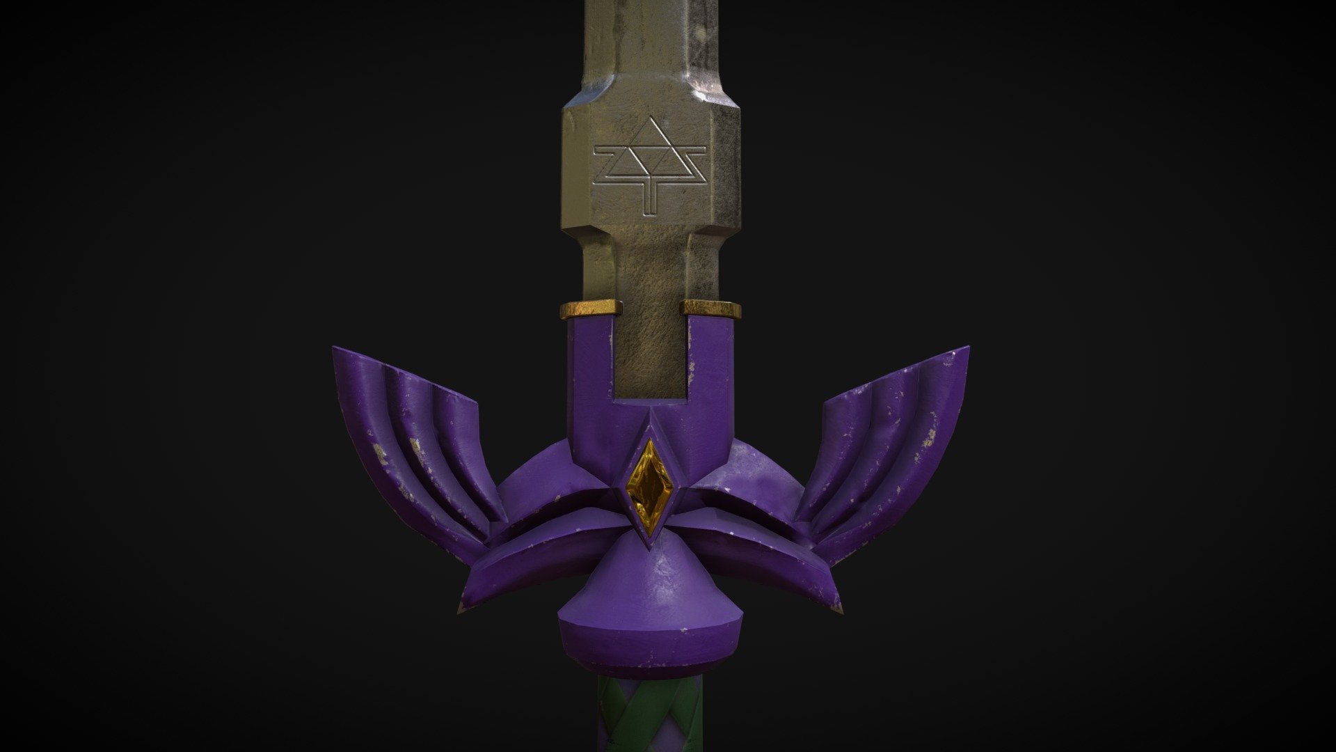 Master Sword - Legend of Zelda - 3D model by vapnaren [5c10c77] - Sketchfab