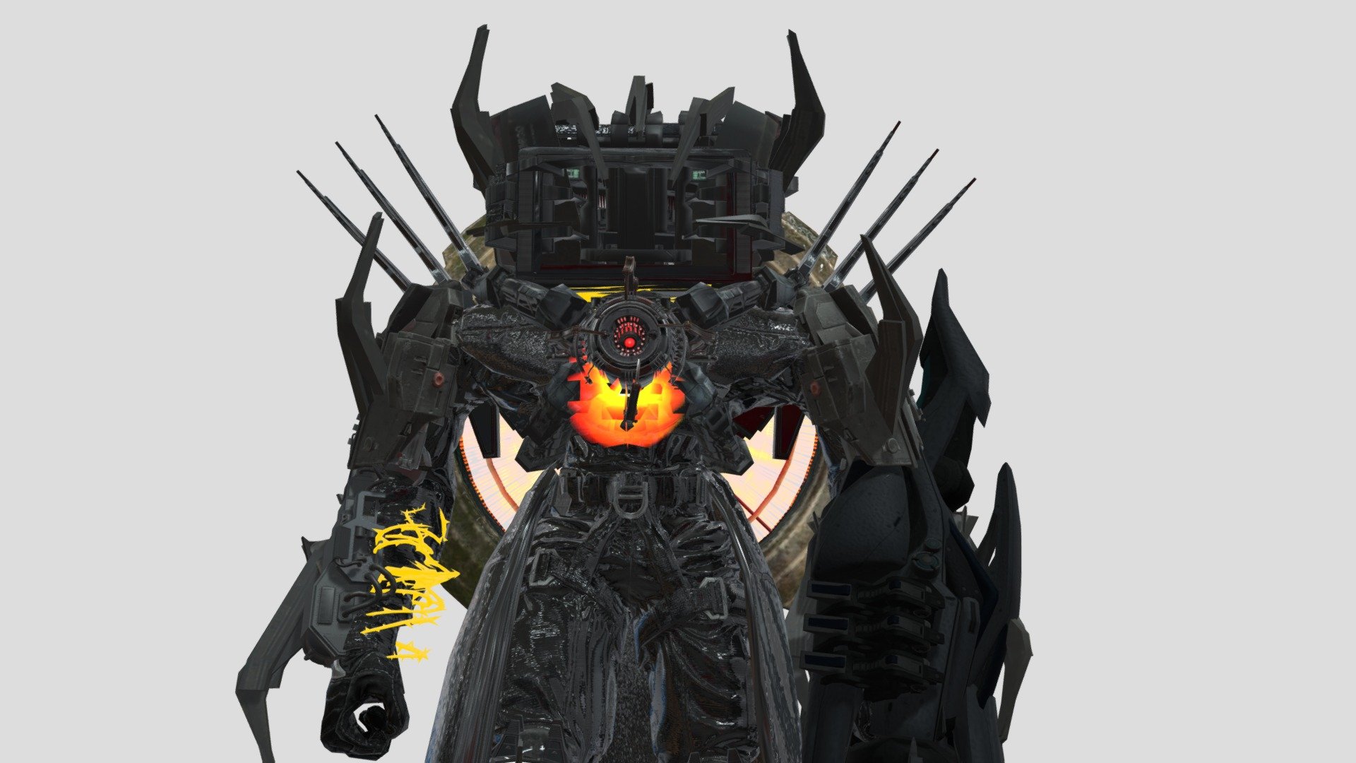 Watchman Of Doom equipped with the cannon - 3D model by KauaFerrarez_YT ...