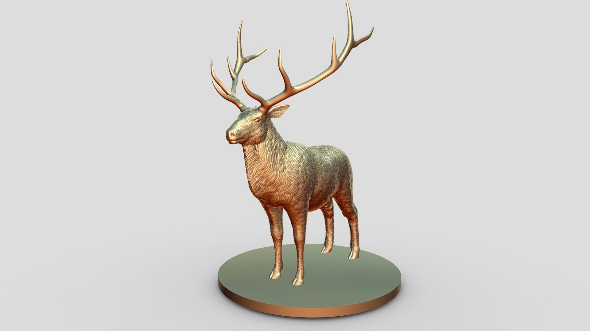 Deer - Download Free 3D model by Diana Liu (@Diana123456) [5c11b40 ...