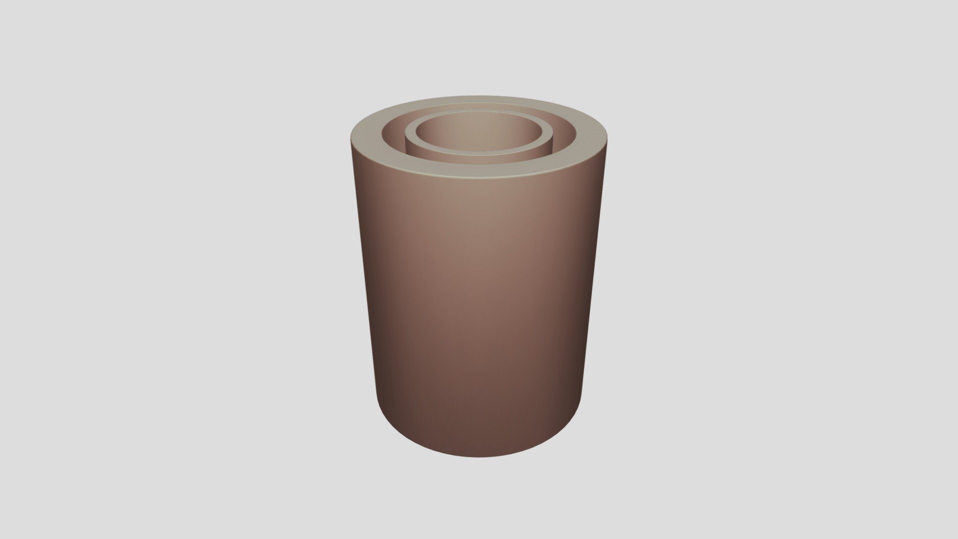 Candle Tottem Module Cylinder extension 0.5 - 3D model by nthng ...