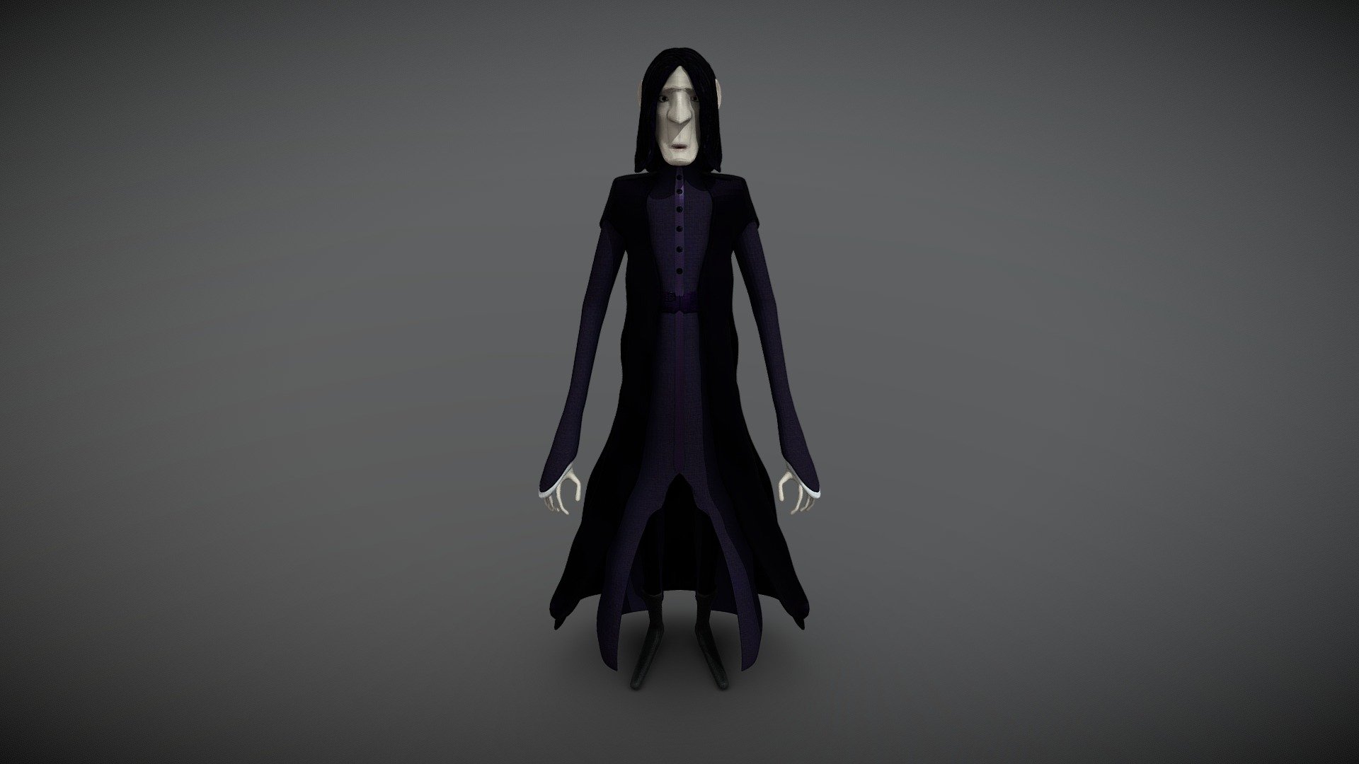 Professor Severus Snape - Download Free 3D model by Matt Wilson ...