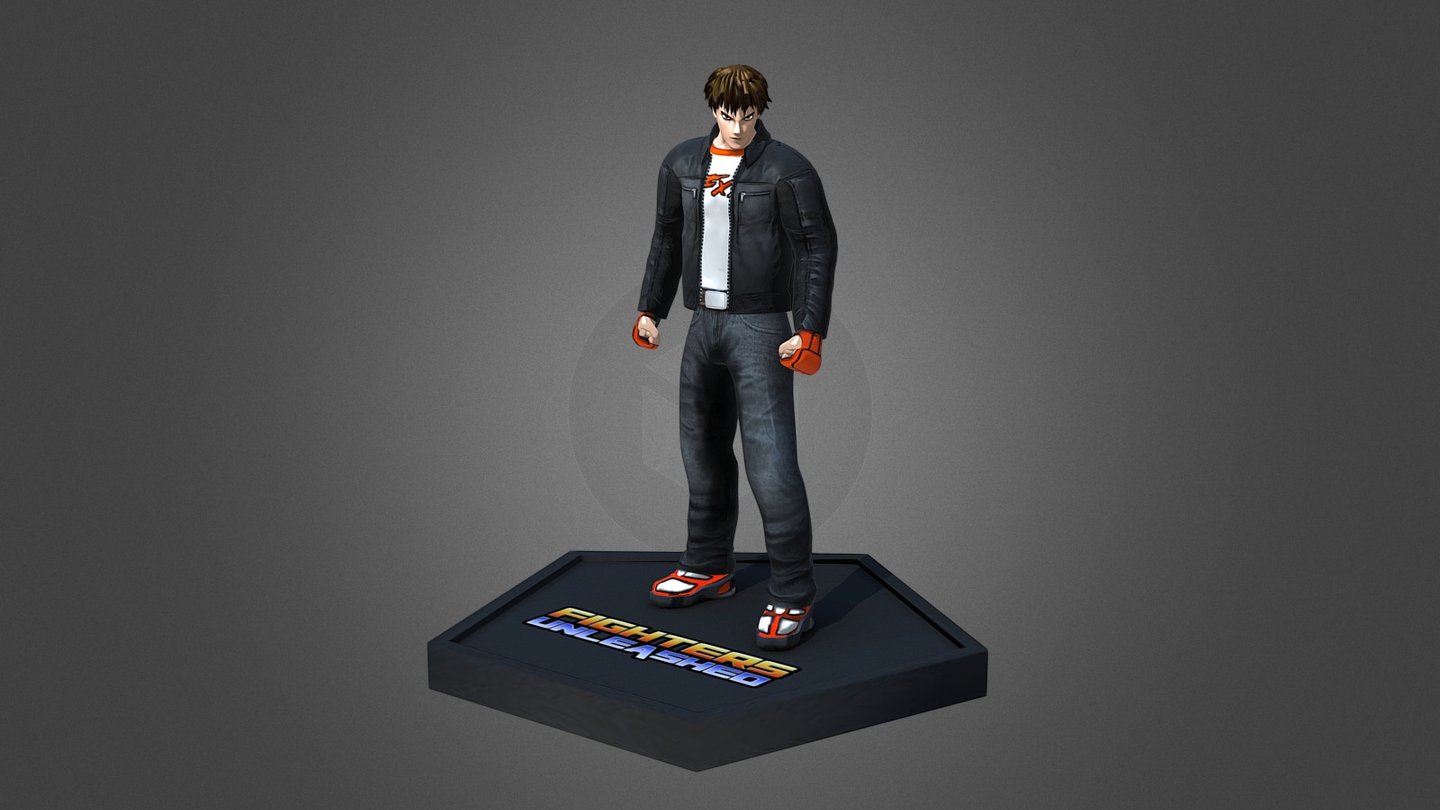 Charlie from Fighters Unleashed. - 3D model by Carlos Camargo ...