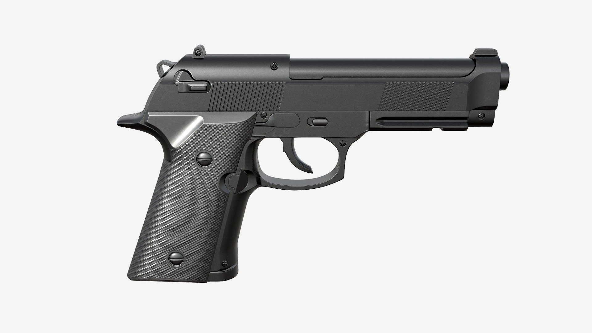 Airgun BB pistol - Buy Royalty Free 3D model by HQ3DMOD (@AivisAstics ...