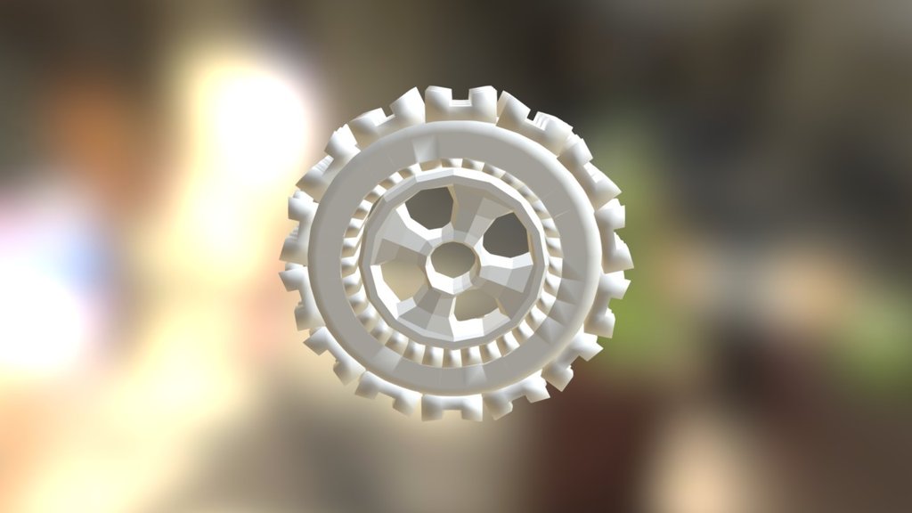 Wheel Exercise - 3D model by zavellian [5c19167] - Sketchfab