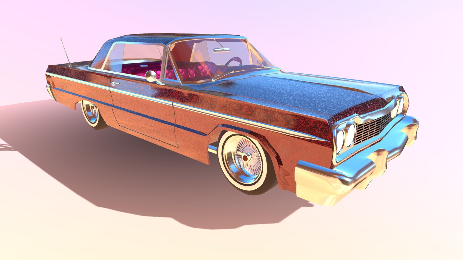 1964 Impala Lowrider - Buy Royalty Free 3D model by BradleyLewis ...
