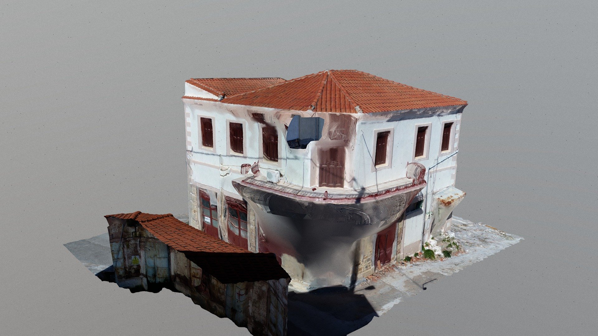Το ξενοδοχείο της Βρίσας - 3D model by aggelikimpegaltsi [5c1a089 ...