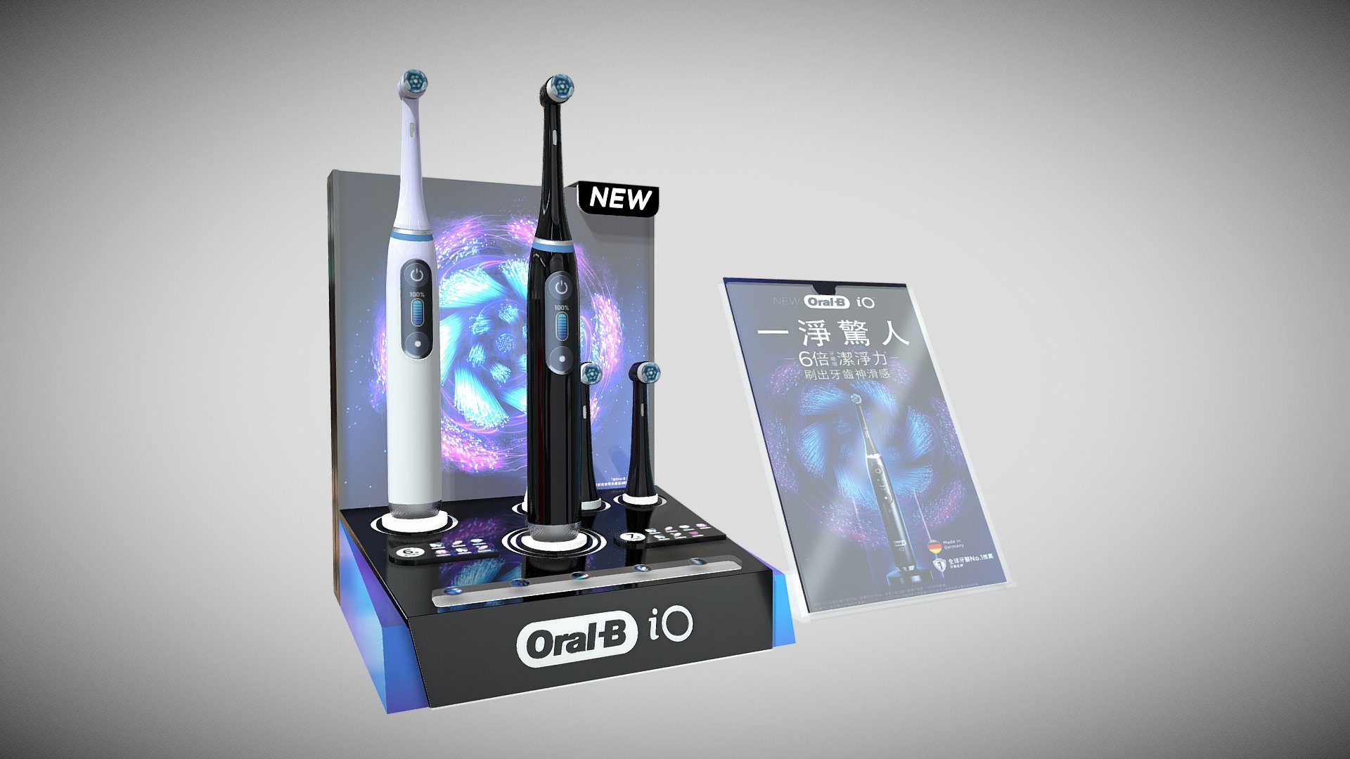Oral-B Table Stand Design - Download Free 3D model by Paradise Design ...