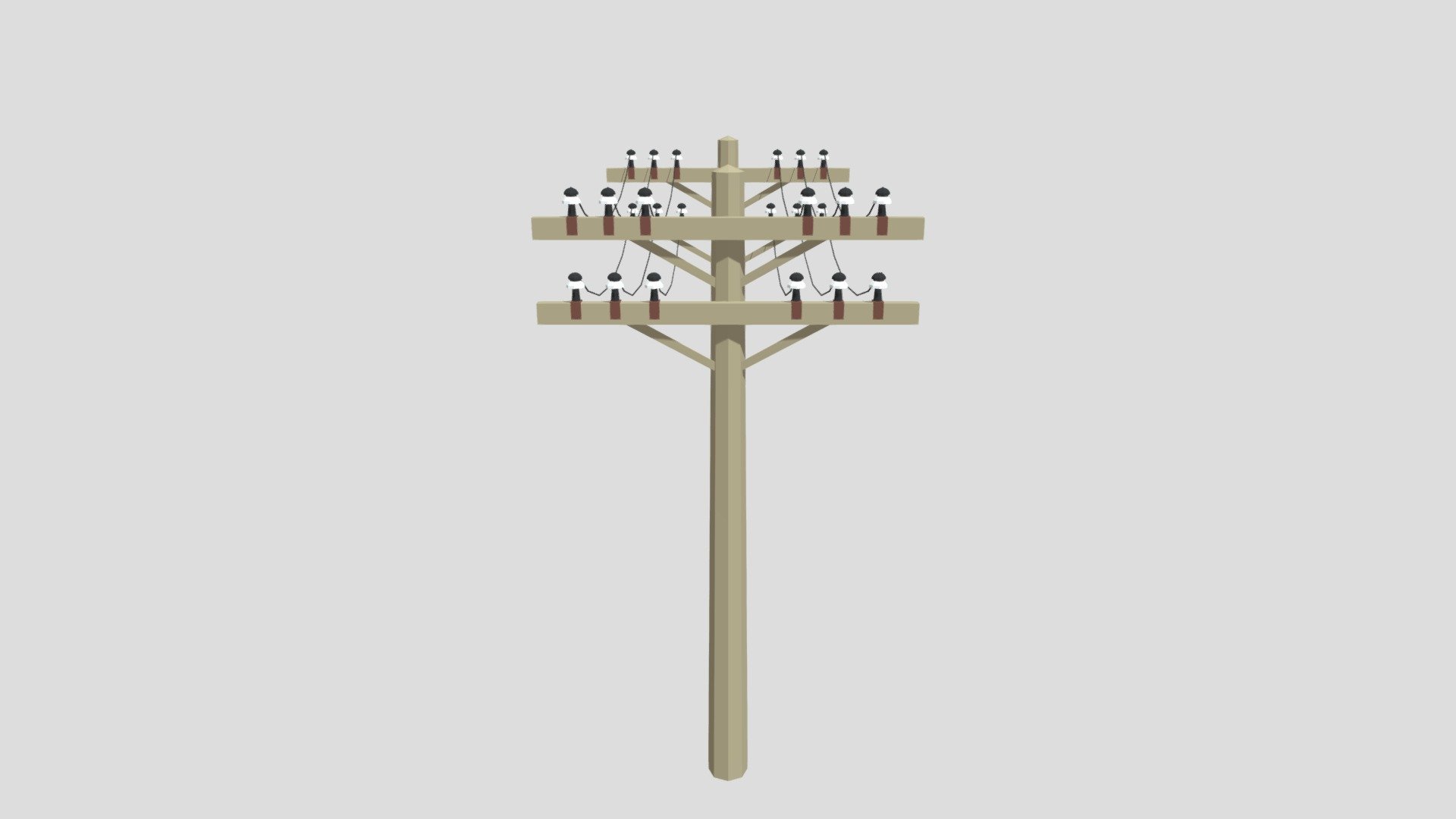 Telephone pole from Poly by Google - Download Free 3D model by ...