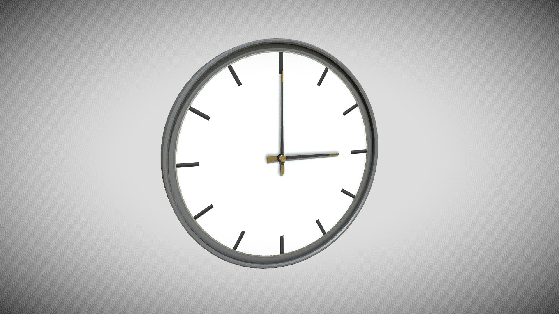Clock - Buy Royalty Free 3D model by MW-Models [5c1df41] - Sketchfab Store