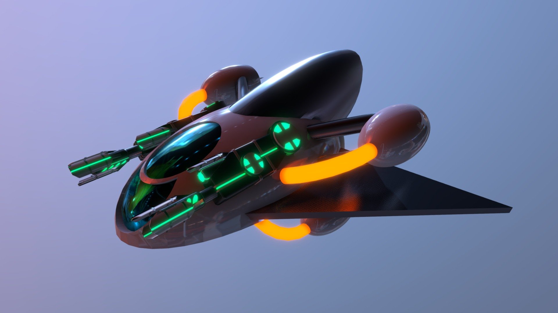 Proto Fighter Mk.3 - 3D model by Neo Hazard Games (@Neo-Hazard-Games ...