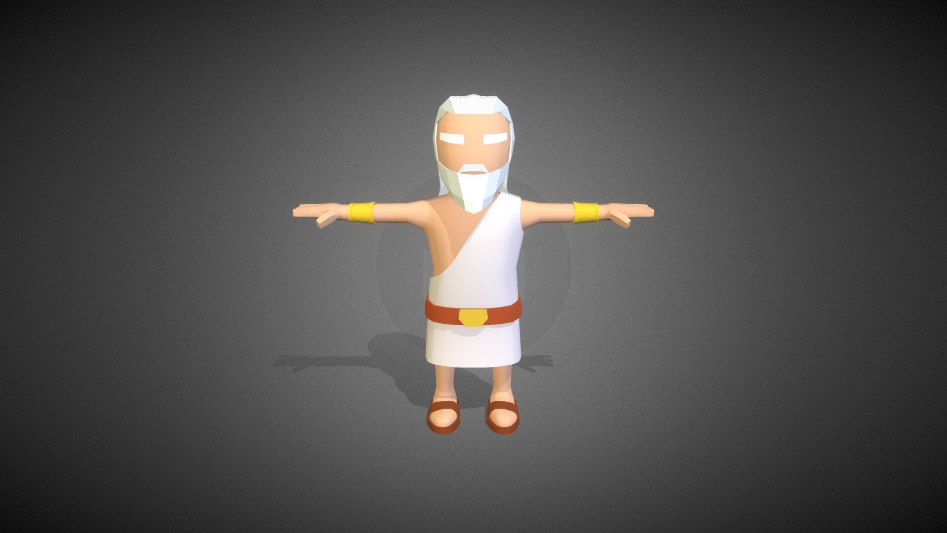 Zeus Low poly - Download Free 3D model by PabloMoisesCC [5c1f5de ...