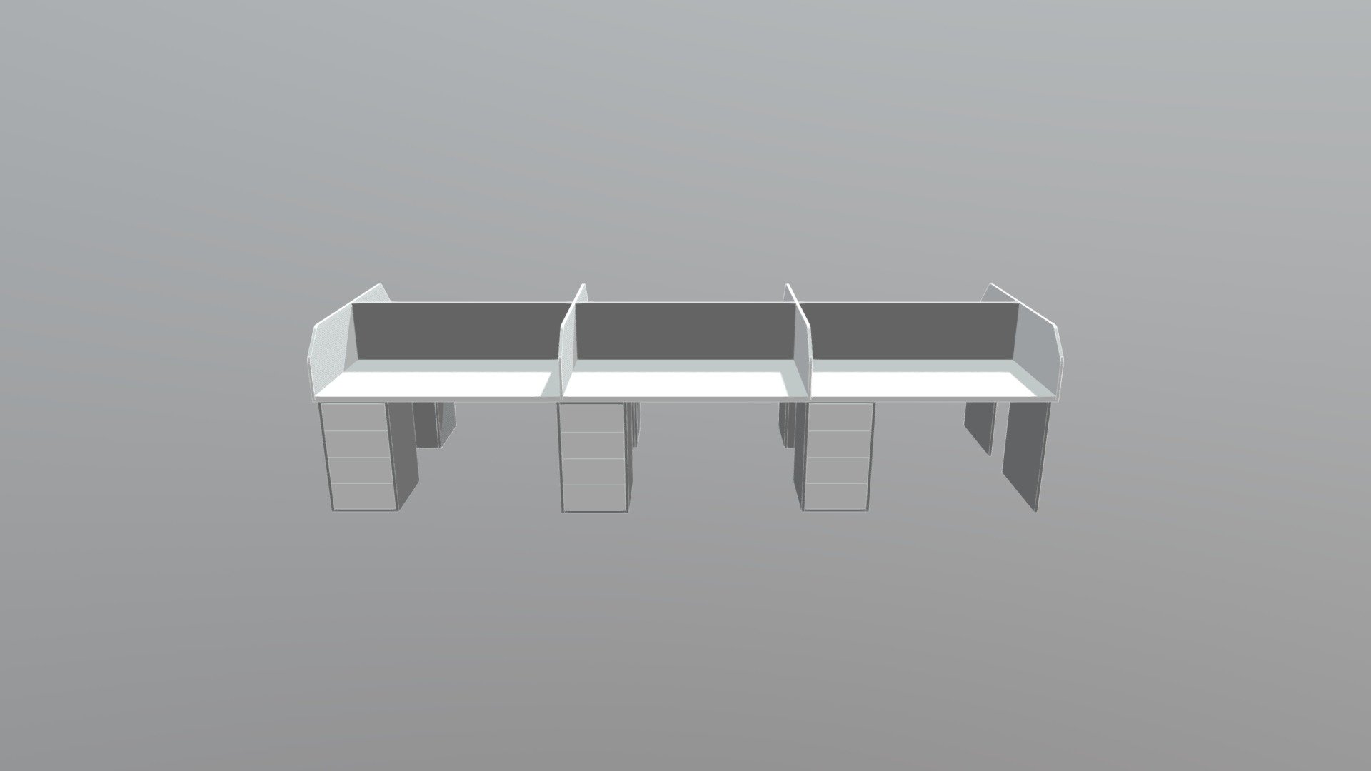6 Way cluster Custom - 3D model by Has Been Office Furniture (@hasbeen ...