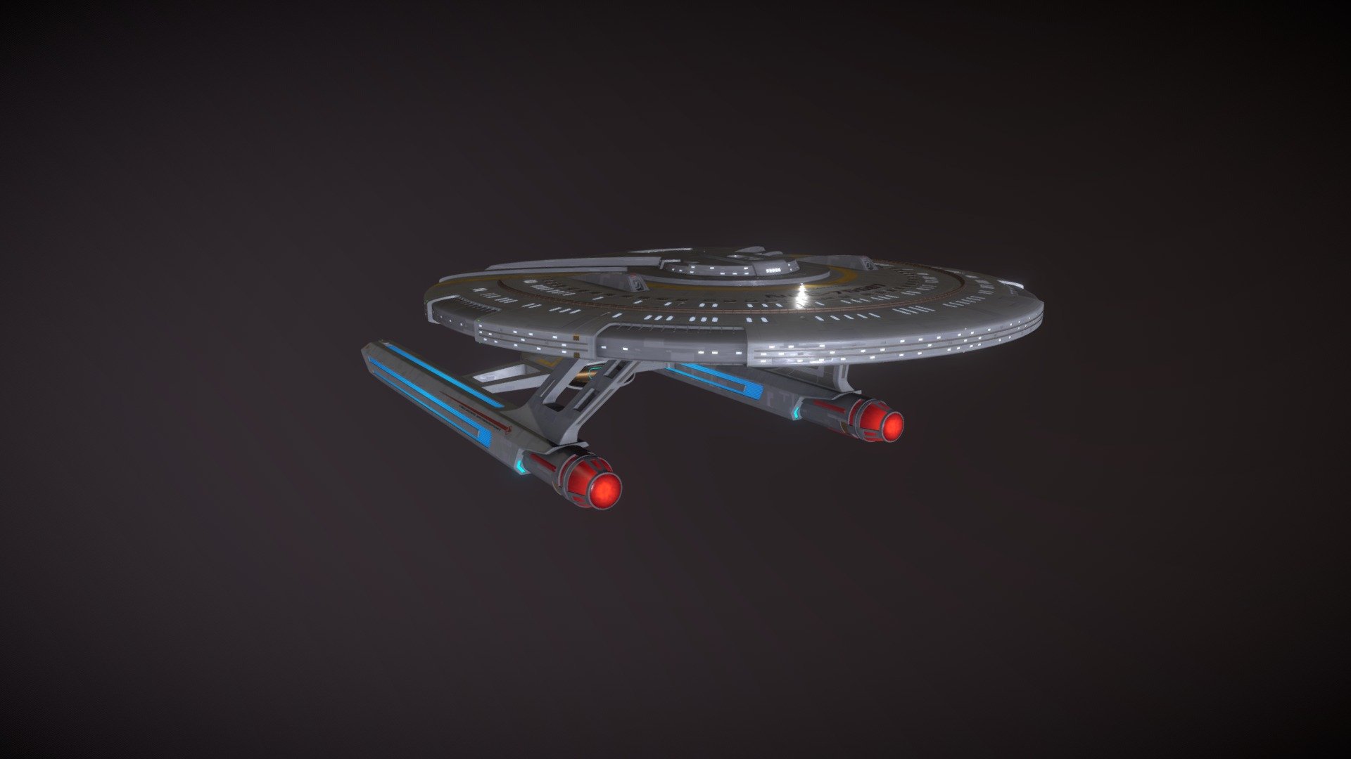 USS Cerritos - Season 2 - Download Free 3D model by Jamie Rose ...