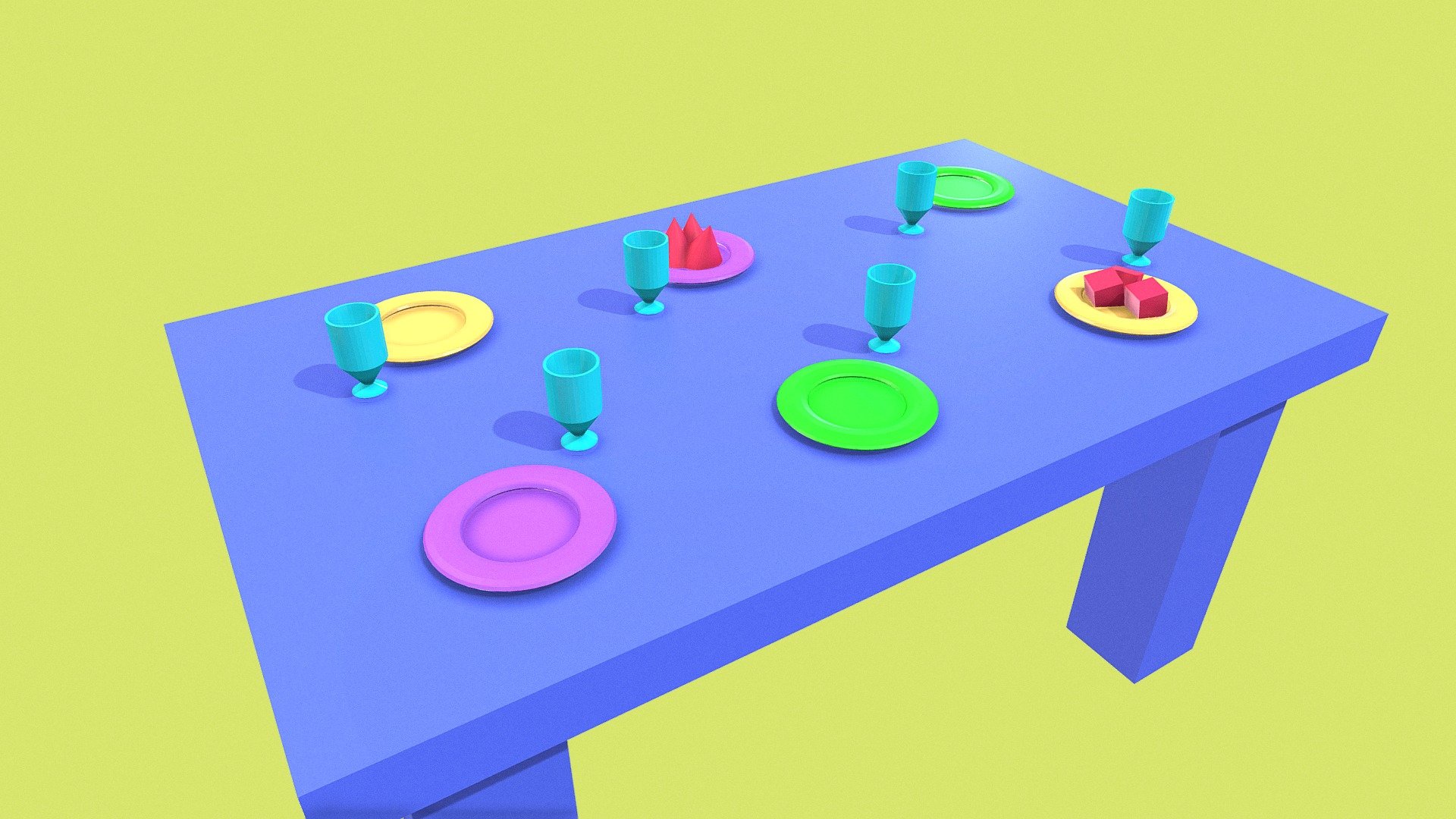 Table Hotspot Demo - 3D model by madebyluke [5c21e02] - Sketchfab