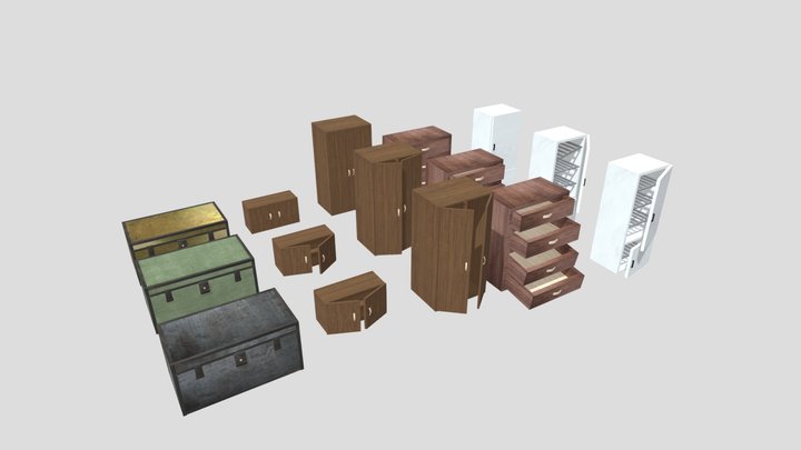 Cabinet 3D models - Sketchfab