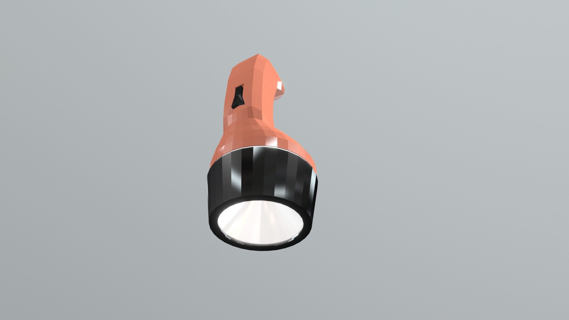 lowpoly flashlight - 3D model by aurellis [5c2b1c1] - Sketchfab