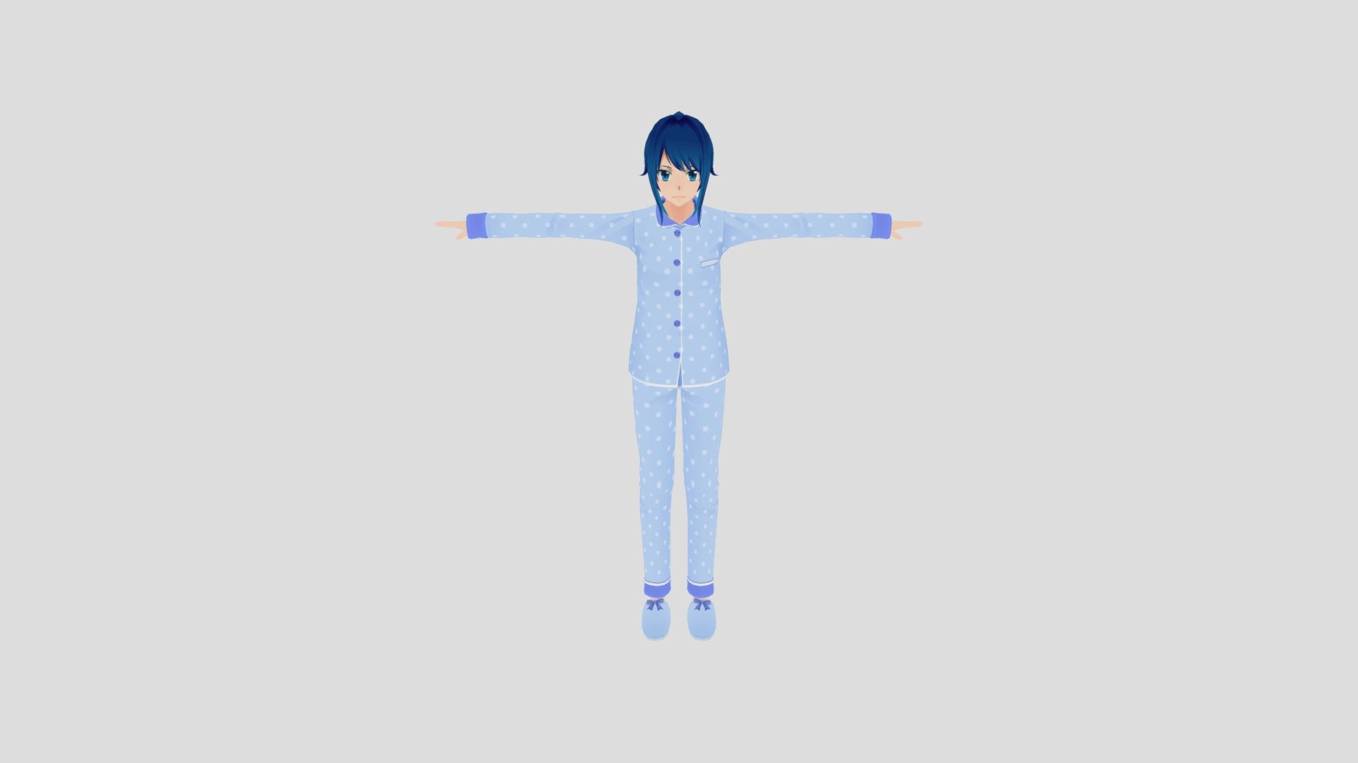 Aoi's pajama - Download Free 3D model by AiryDev (@AiryDev_1606) [5c2ec34] - Sketchfab