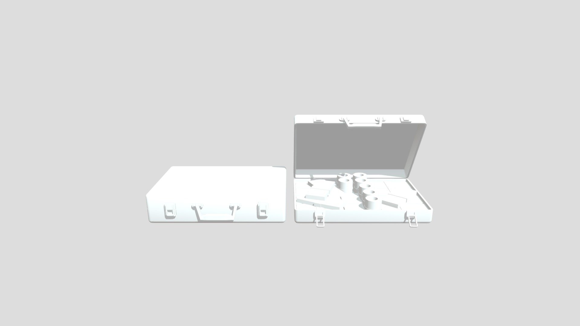 Case-with-money-low-poly - 3D model by kubaproducent42 [5c2ff0c ...