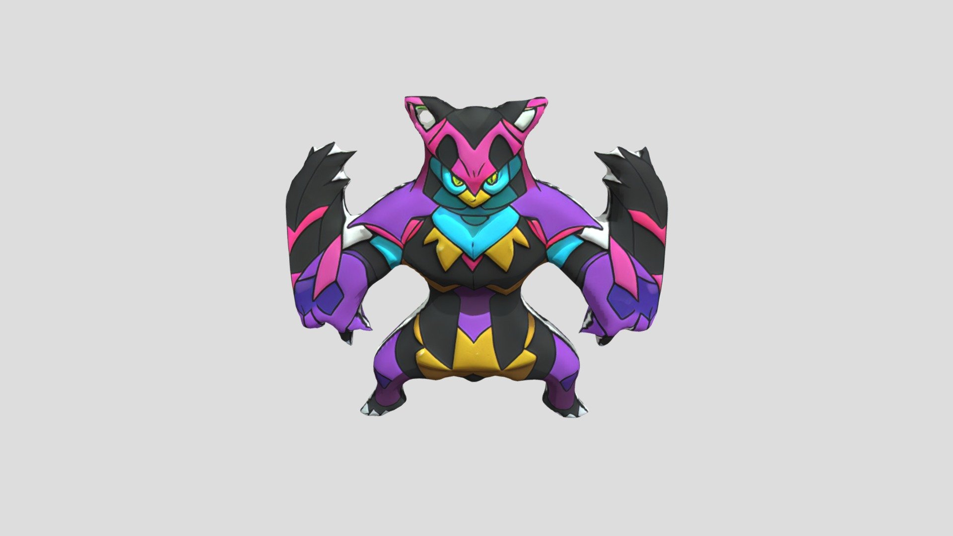 Pokemon Goal 447 - Download Free 3D model by klrxyz [5c30217] - Sketchfab