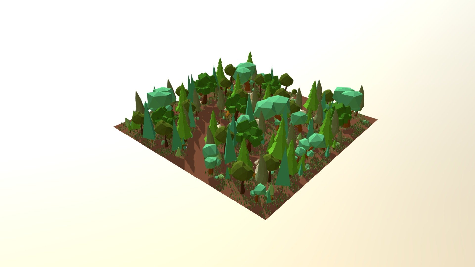 Forest Tile - 3D model by LuisGarcia [5c3194c] - Sketchfab