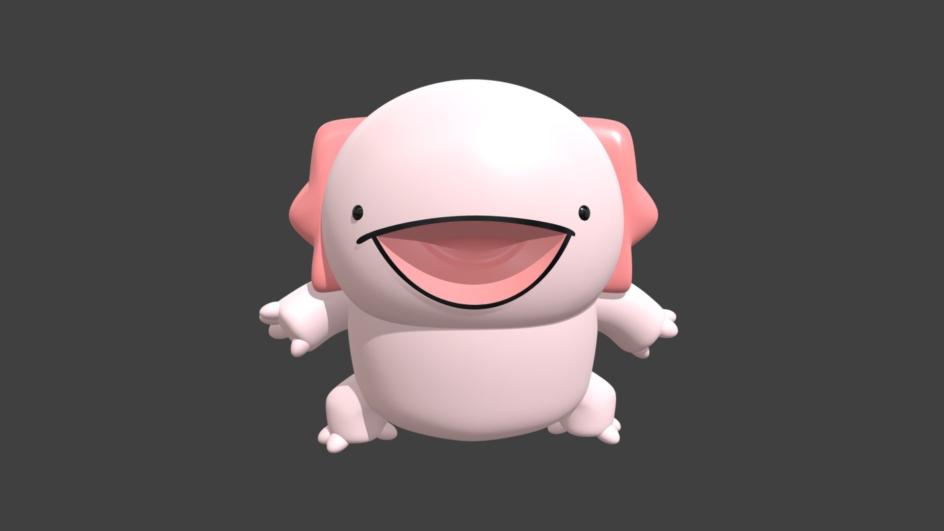 Fierce Axolotl - Download Free 3D model by ganganchen [5c32902] - Sketchfab