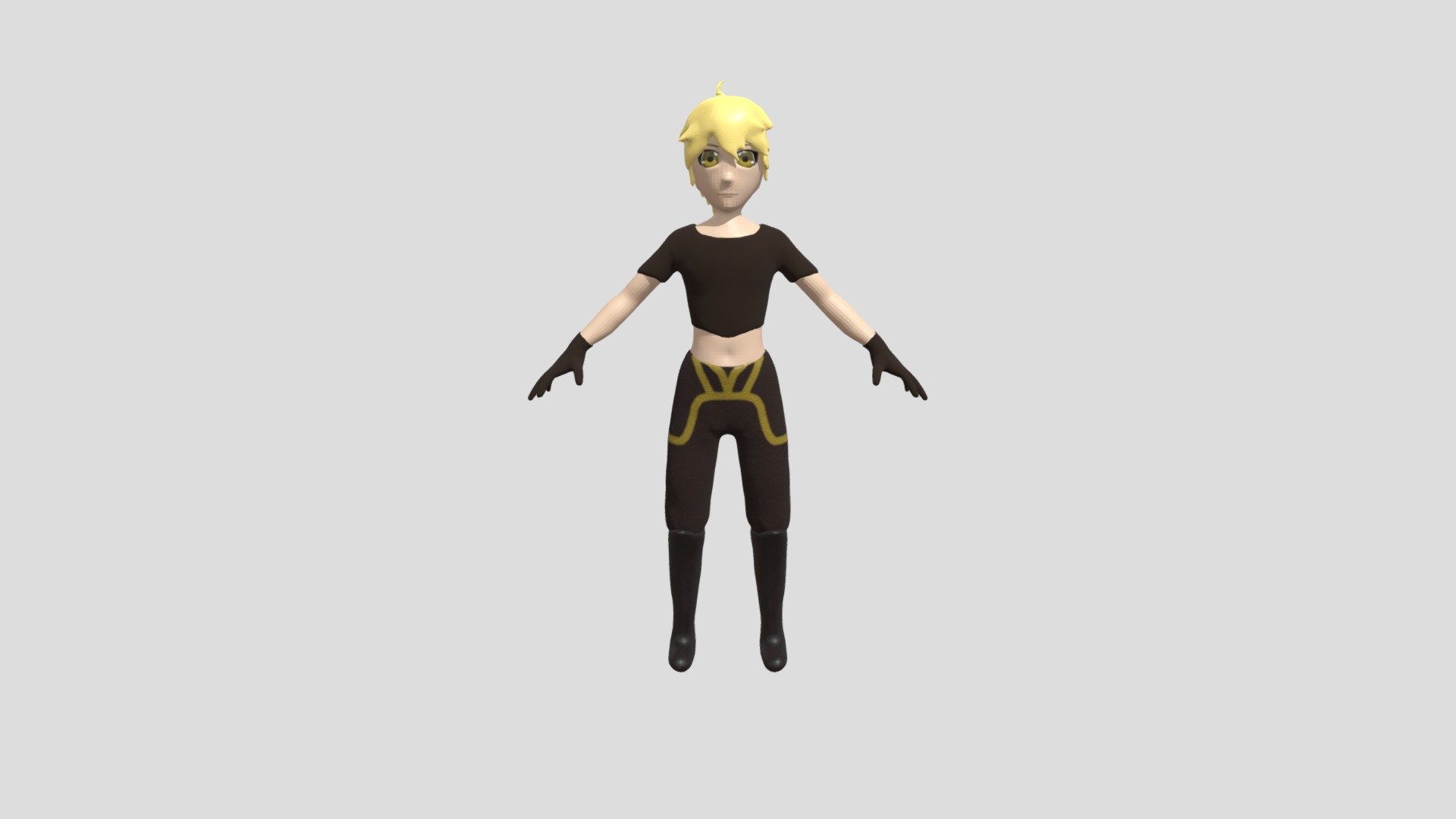 Character Sneak Walk - 3D model by haleygoligoski [5c3355f] - Sketchfab