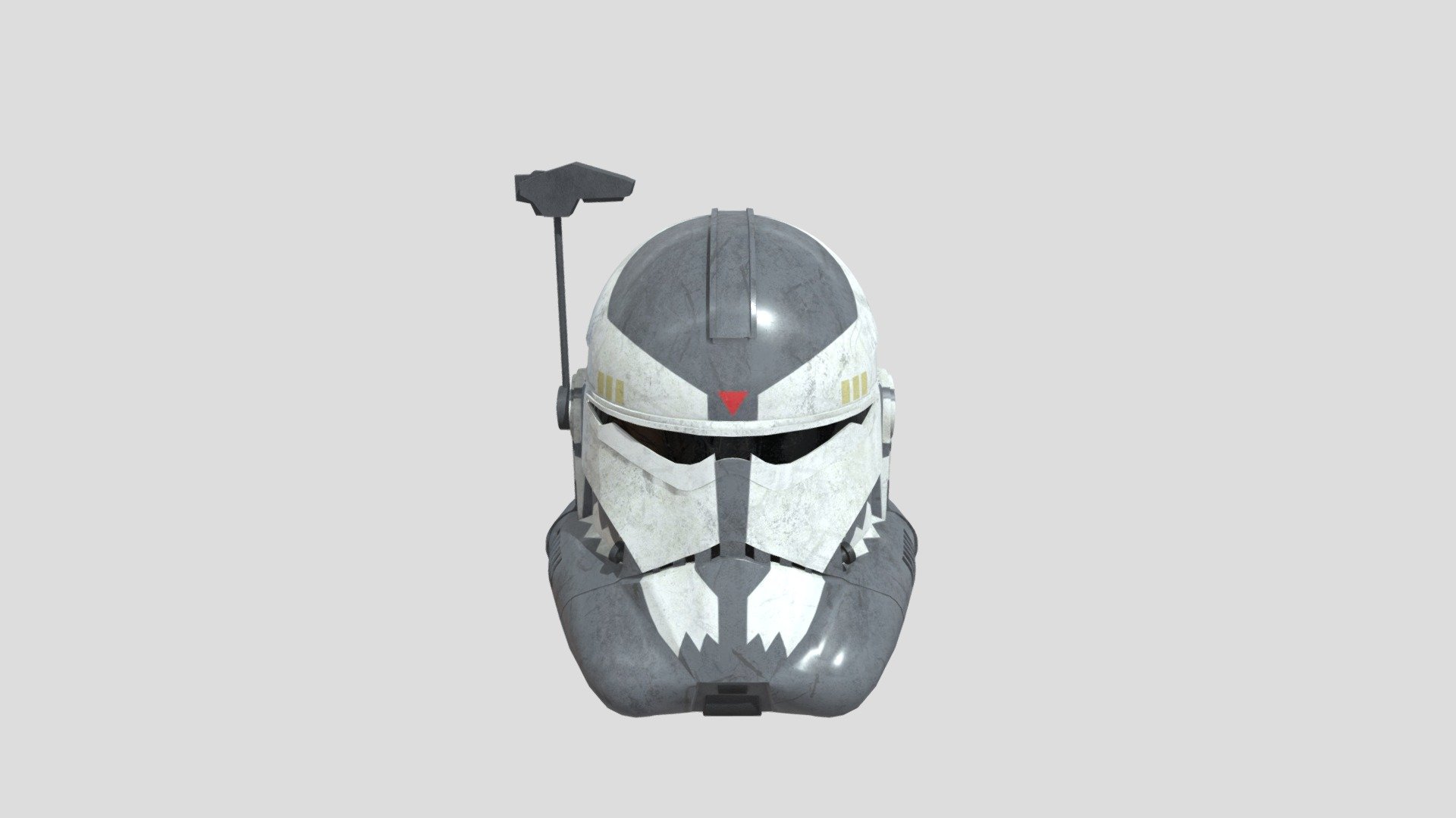 Personal Project - 'Commander Wolffe's Helmet' - 3D model by Zenoryth ...