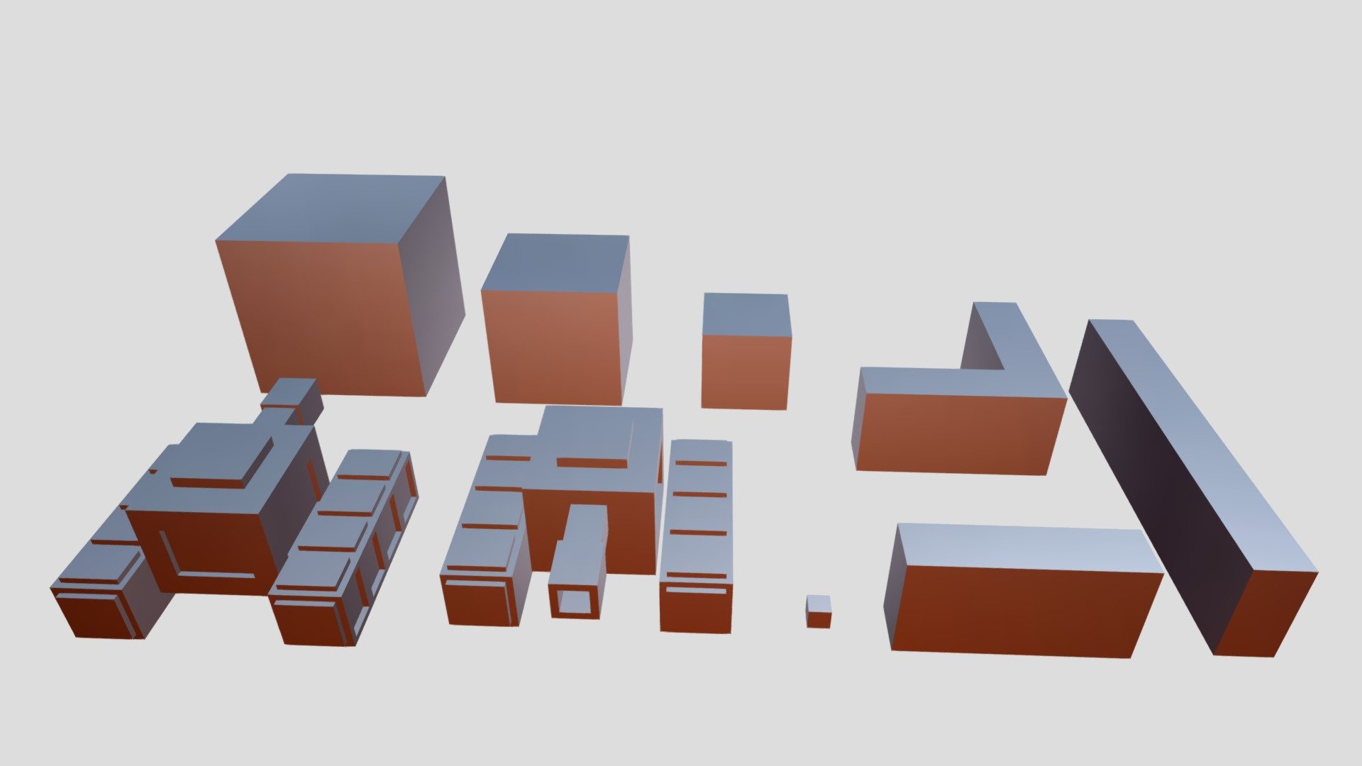 Basic Blocky Tank Asset Set - Download Free 3D model by Trockk ...