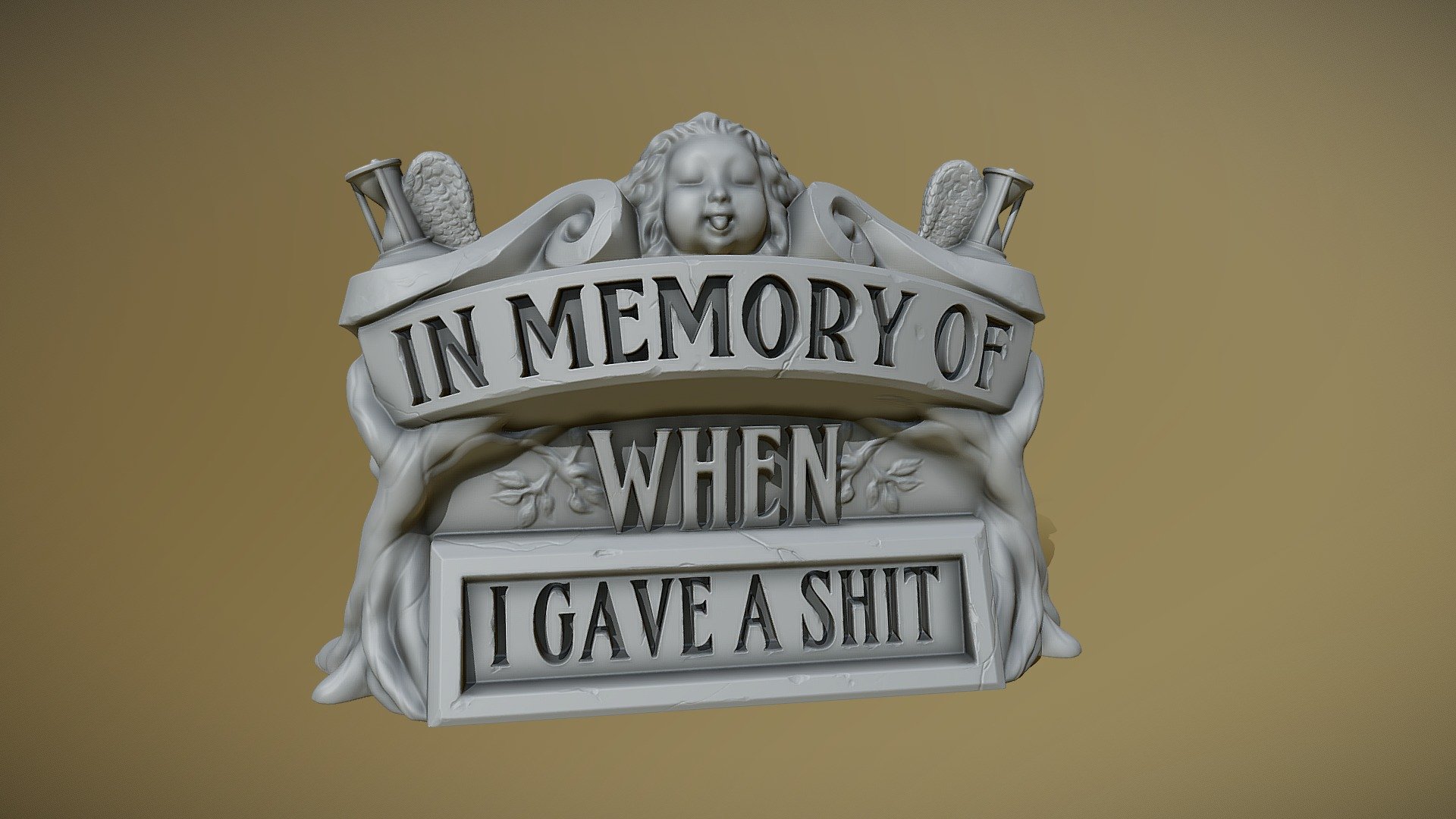 Memorial - 3D Print Model - Buy Royalty Free 3D model by Norstu ...
