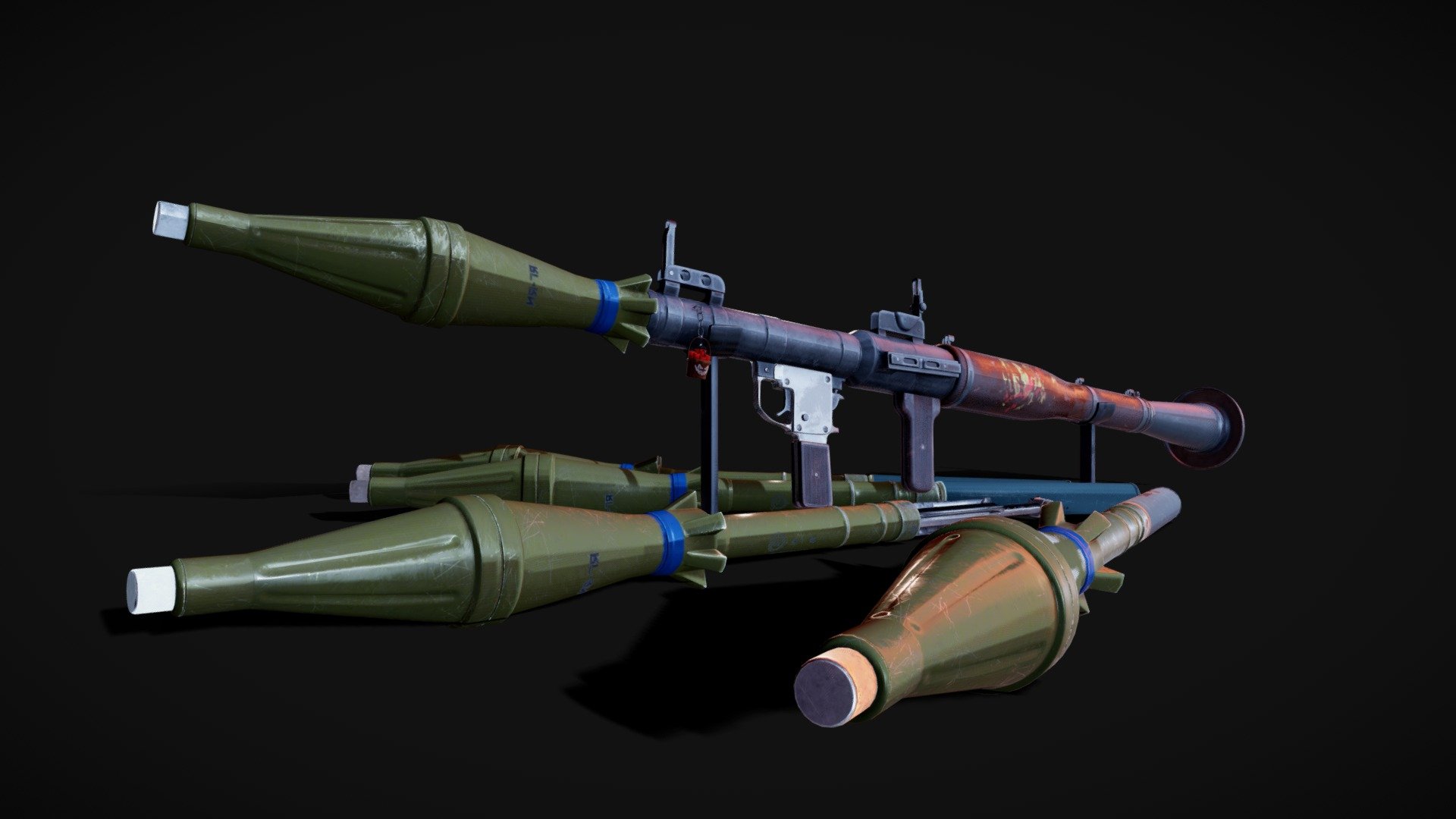 RPG-7 - 3D model by Kevin (@kevin.n.colon.official) [5c35c1c] - Sketchfab