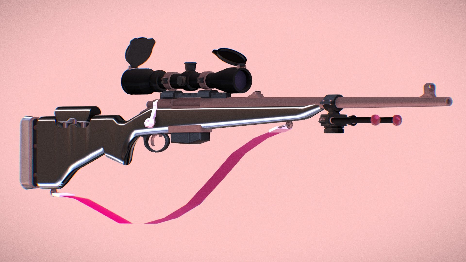 Remington 700 Inspired Rifle SG17 - 3D model by mlacus ...